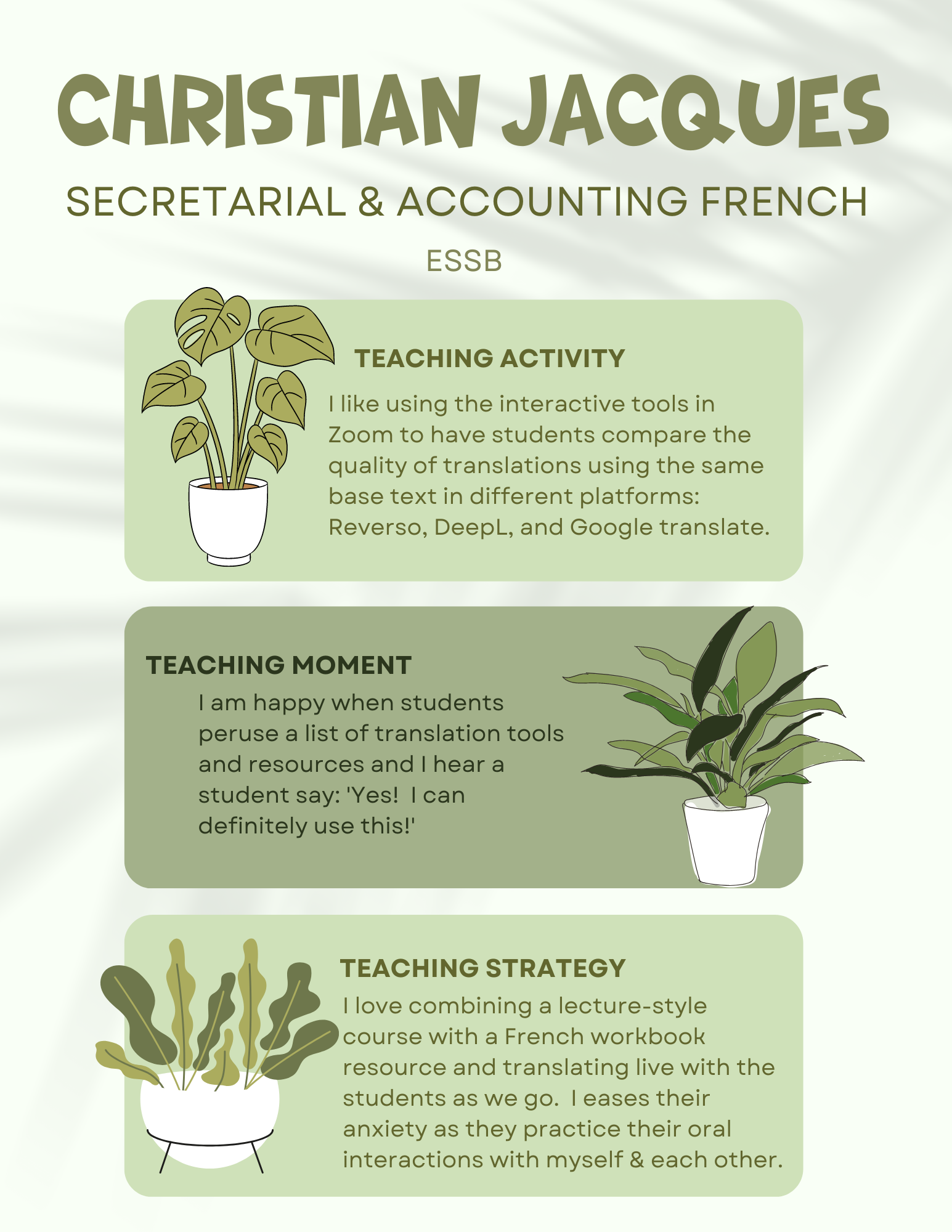 Christian JacquesHappy Teaching Moments - PROCEDE