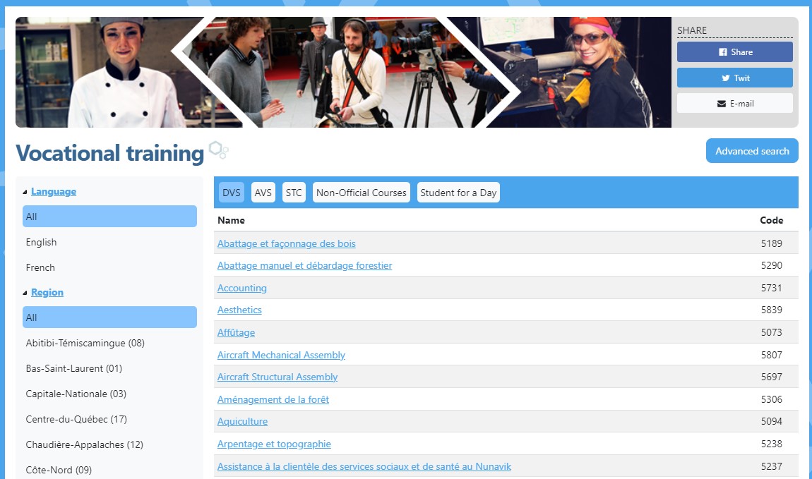 Vocational Training (VT) - PROCEDE