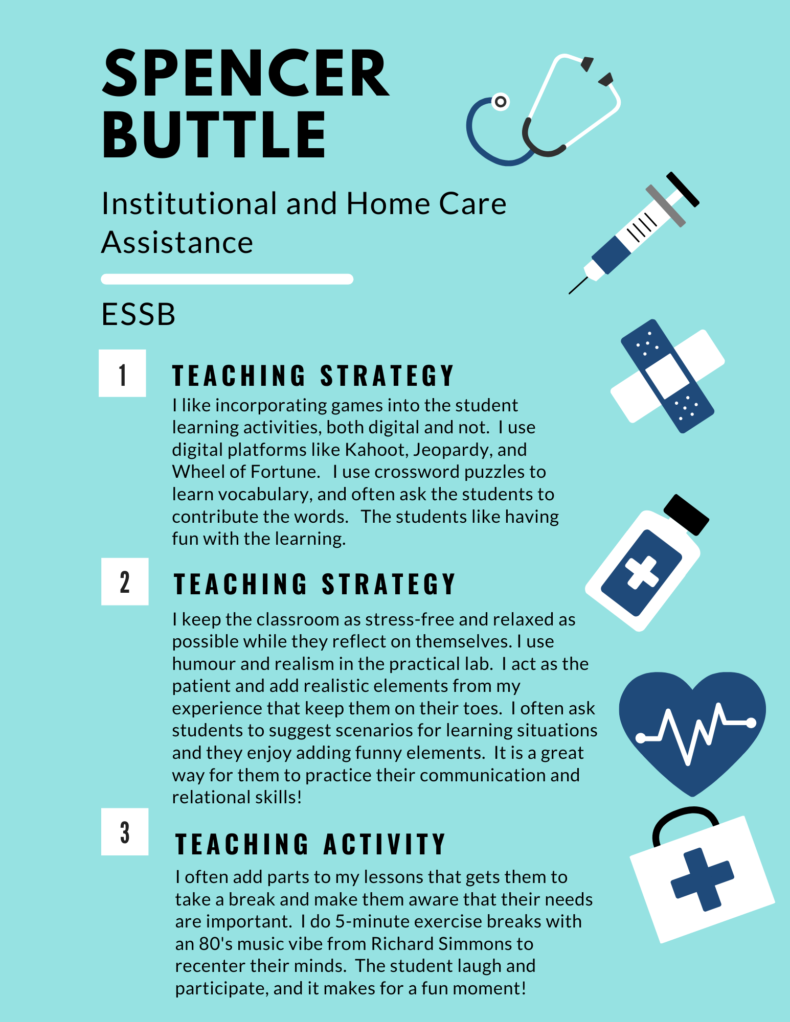 Spencer ButtleHappy Teaching Moments - PROCEDE